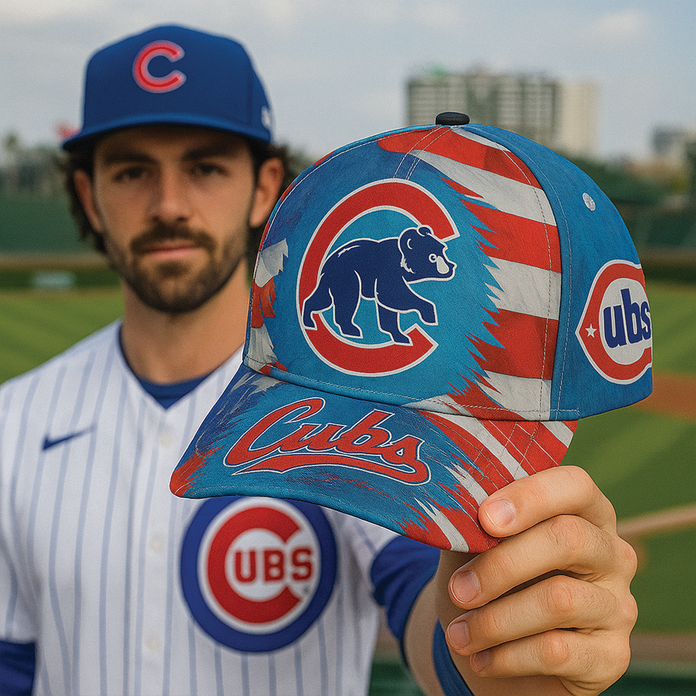 4th Of July Chicago Cubs Cap for Cubs Fans – MahhStyl